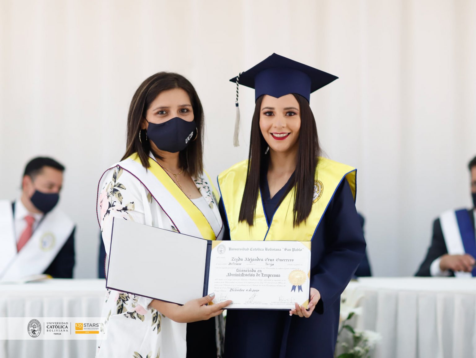La U.C.B. realiza el primer acto de graduación de la gestión 2021 en la sede Tarija ...